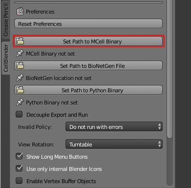 First Time Running CellBlender — MCell and CellBlender Tutorials